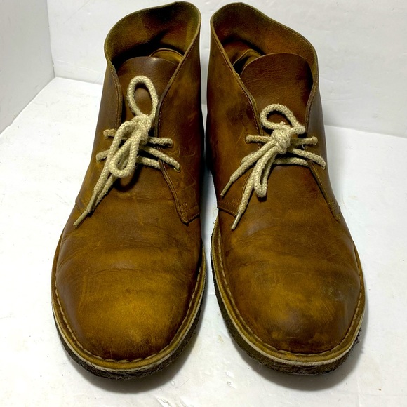 Clarks | Shoes | Clarks Originals Desert Chukka Boots Sz 2m Brown Real ...